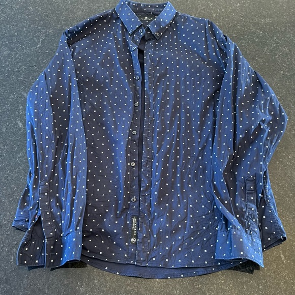 7 Diamonds | Shirts | Mens Large Seven Diamonds Premium Dress Shirt ...